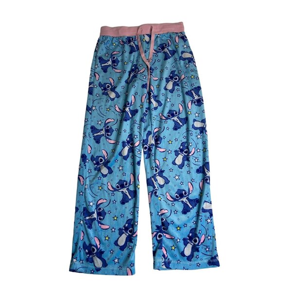 Disney | Intimates & Sleepwear | Disney Pajama Pants Womens S Blue Lilo ...